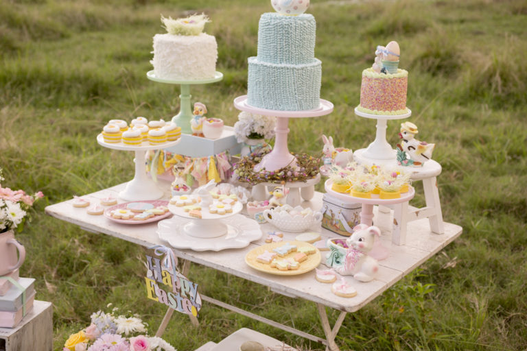 A vintage pastel Easter party – Confetti Fair
