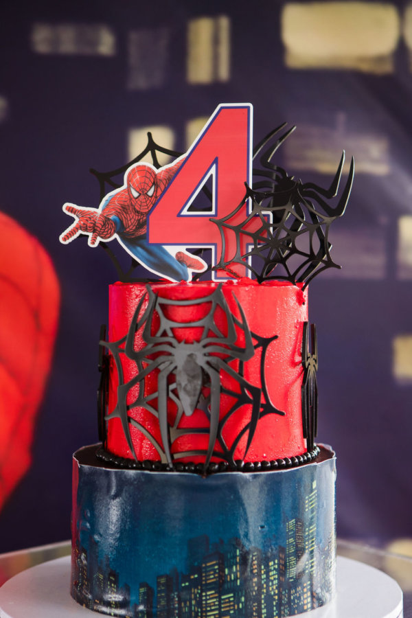 Spiderman party for Wolf's 4th birthday – Confetti Fair