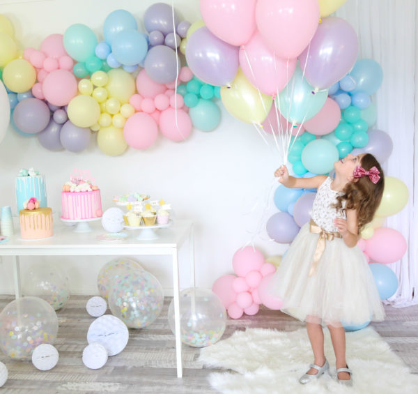 A beautiful pastel sorbet birthday party – Confetti Fair