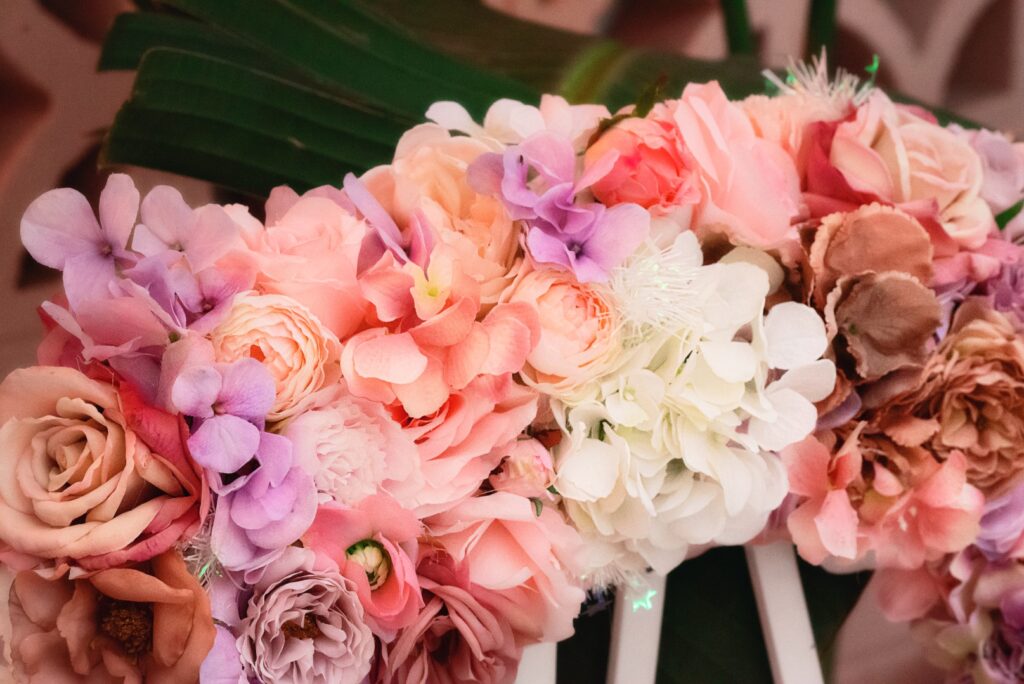 Pink floral girly birthday party – Confetti Fair