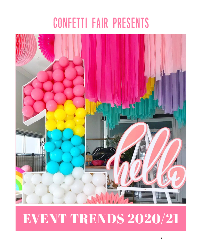 Party & Event Trend Guide 2020/21 (Digital) – Confetti Fair
