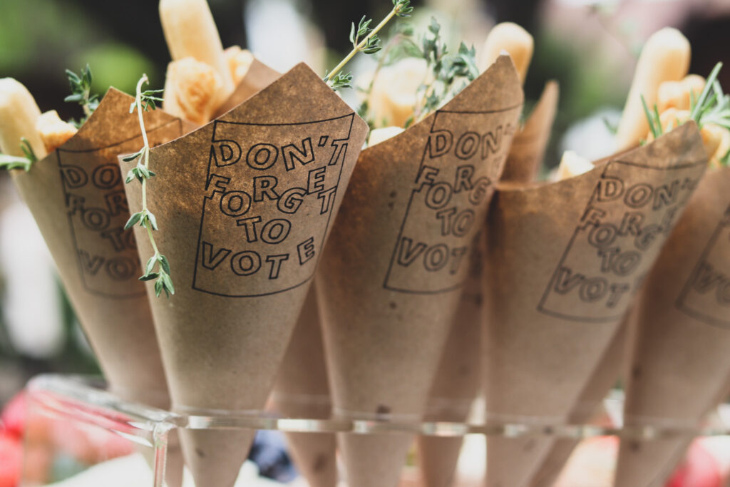 Time to vote - a luncheon with a message – Confetti Fair