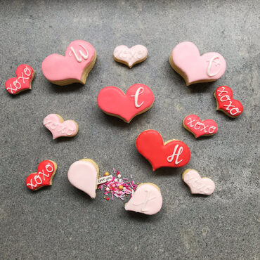 Cute love note cookies for Valentine's Day (Recipe) – Confetti Fair