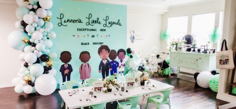 Lennon's Little Legends book party – Confetti Fair