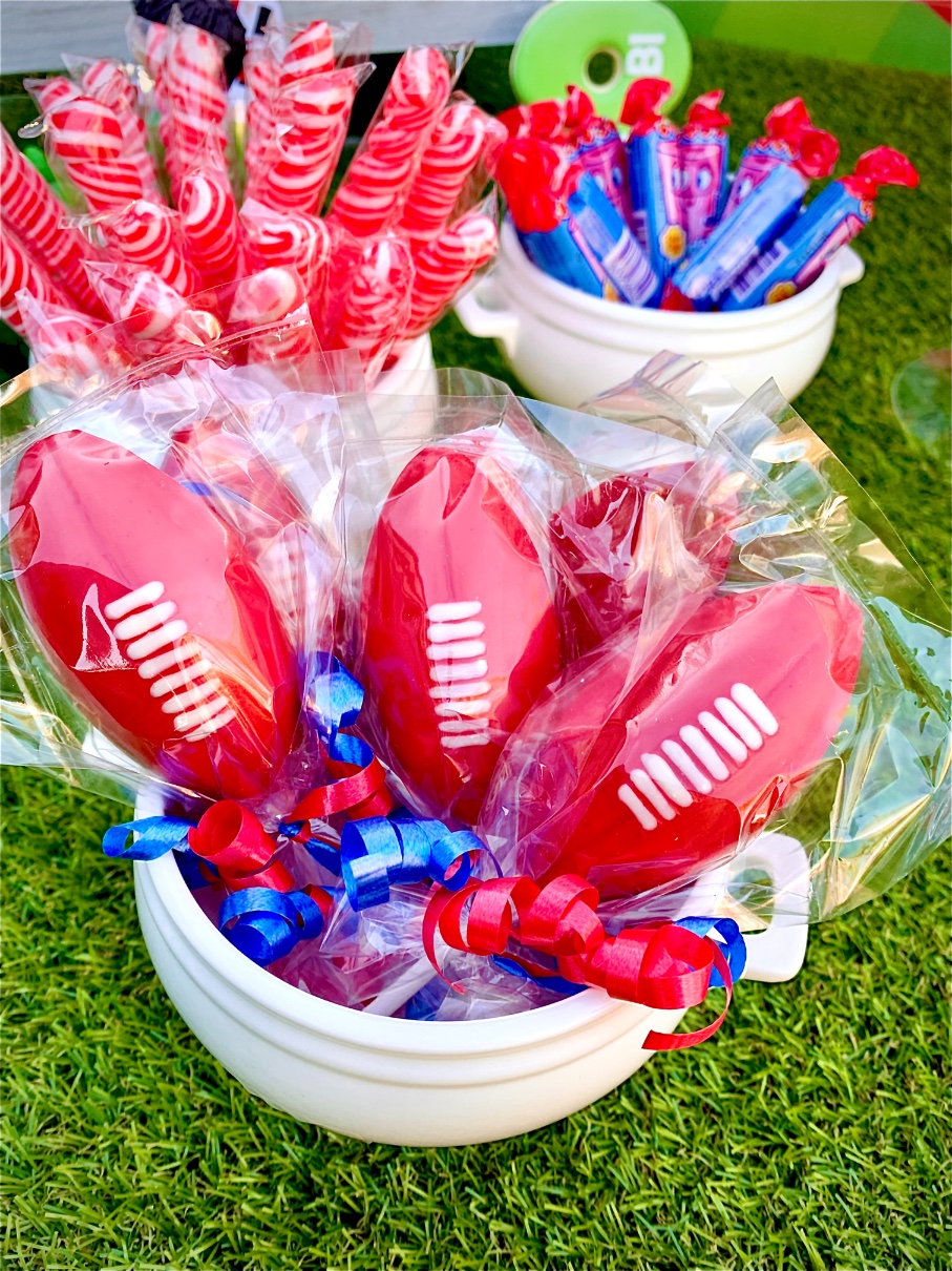 Jakobi's AFL themed party – Confetti Fair