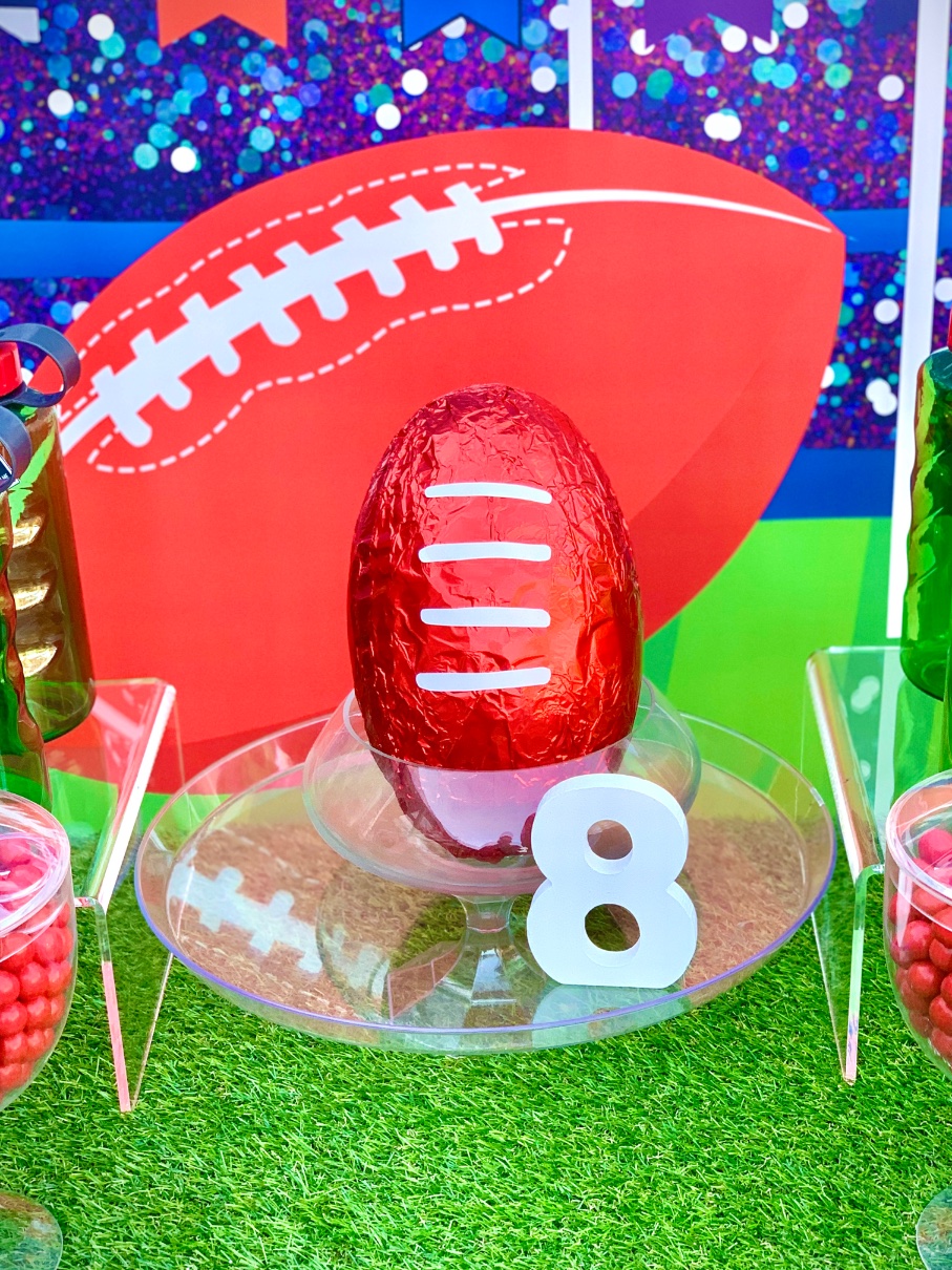 Jakobi's AFL themed party – Confetti Fair