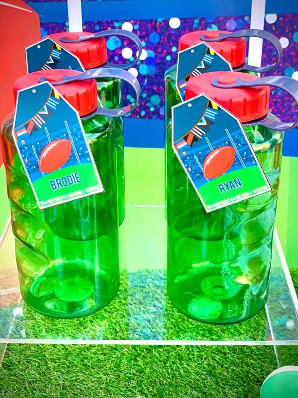Jakobi's AFL themed party – Confetti Fair