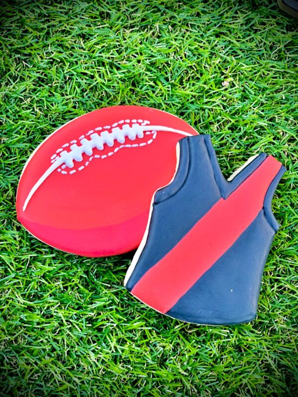Jakobi's AFL themed party – Confetti Fair