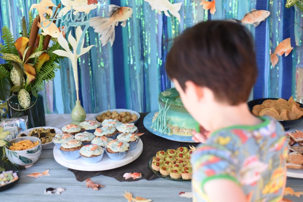 Goldfish themed birthday party – Confetti Fair